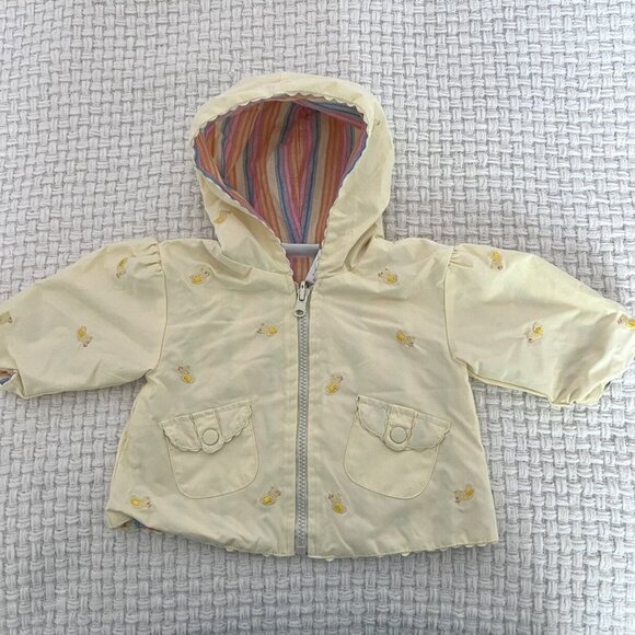 Jackets & Coats | Butter Yellow Ducks Jacket | Poshmark